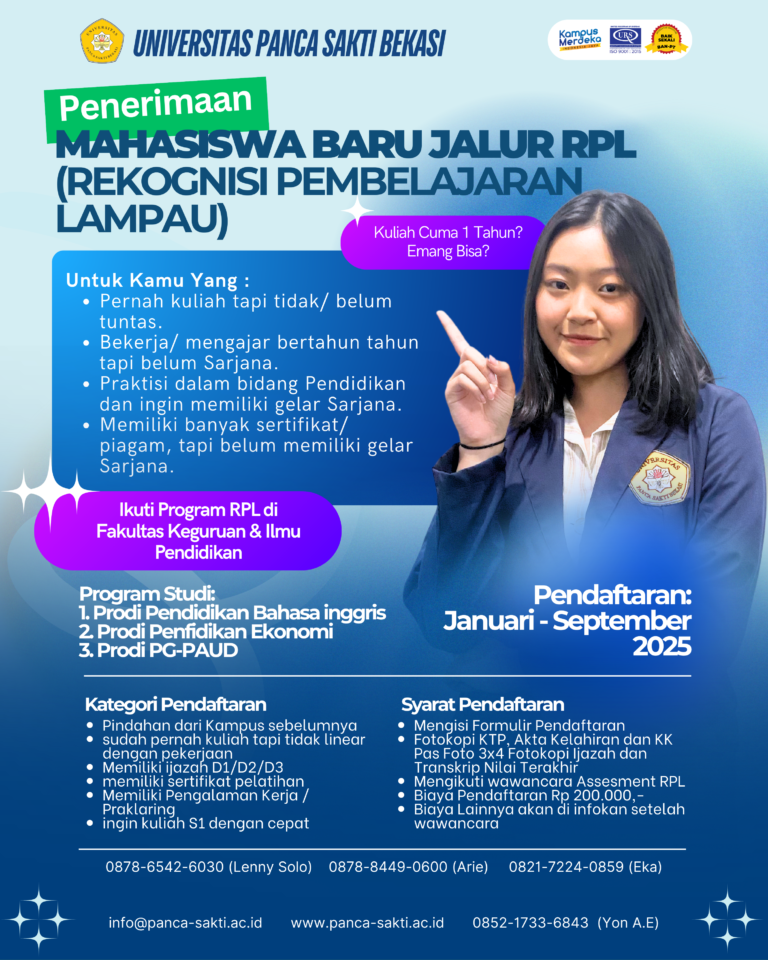PENERIMAAN MAHASISWA BARU JALUR RPL FAKULTAS KEGURUAN DAN ILMU ...